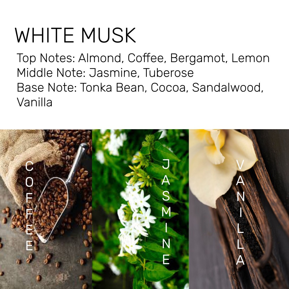 White Musk - 50ml Shampoo/ Cosmetic Fragrance Oil | Shopee Malaysia