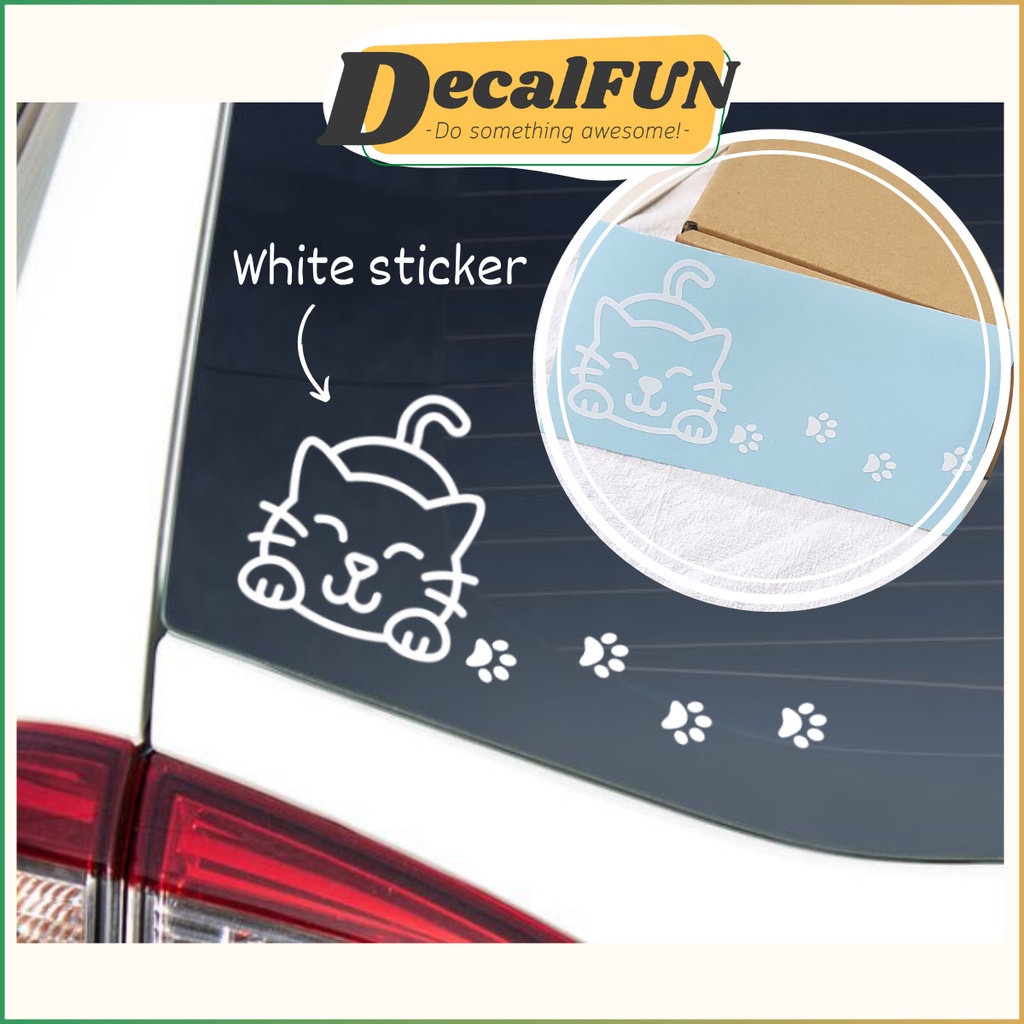 LUBRIX 15cm Car Sticker Kereta Stiker Kereta Sticker Motor Stiker Motor ...
