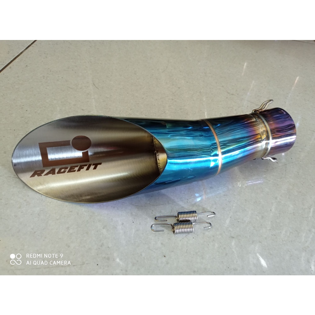 Racing Motorcycle Exhaust Racefit Blue Moon Racing Exhaust Underbely ...