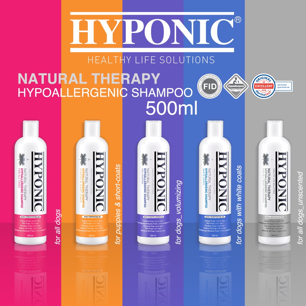 HYPONIC Hypoallergenic Shampoo 500ml | Shopee Malaysia