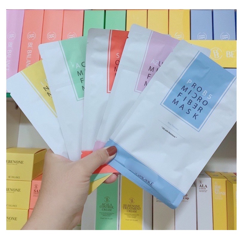 Odd 5 colors of Fibber Bebalance fiber mask | Shopee Malaysia