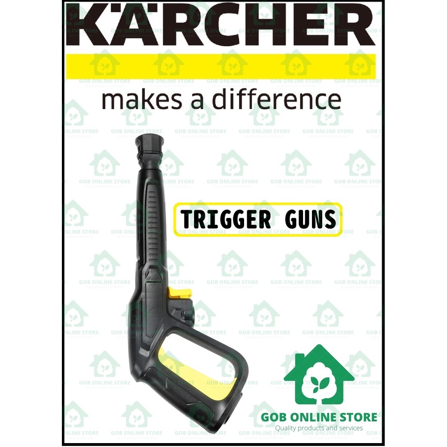HIGH PRESSURE WATER JET GUN SET FOR KARCHER K2-K7 SERIES REPLACE GUN ...