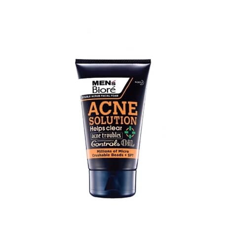 Biore Men Double Scrub Facial Foam 100g/ MEN Biore Pencuci Muka 100g ...
