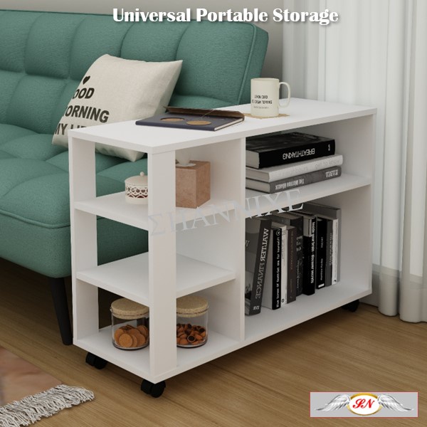 【Ready Stock】 SHANNICE Furniture /Storage Portable Shelf Side Table ...