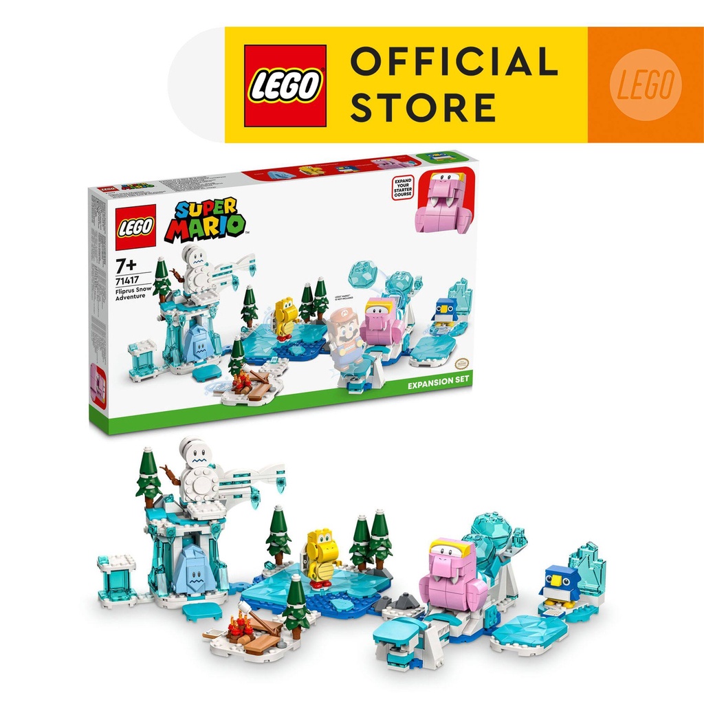 LEGO Super Mario 71417 Fliprus Snow Adventure Expansion Set (567 Pieces ...