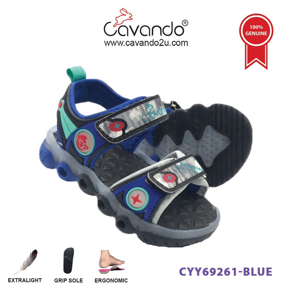 Cavando Sandal Kanak-kanak (Biru) Toddler Sandals CYY69261 (Blue ...
