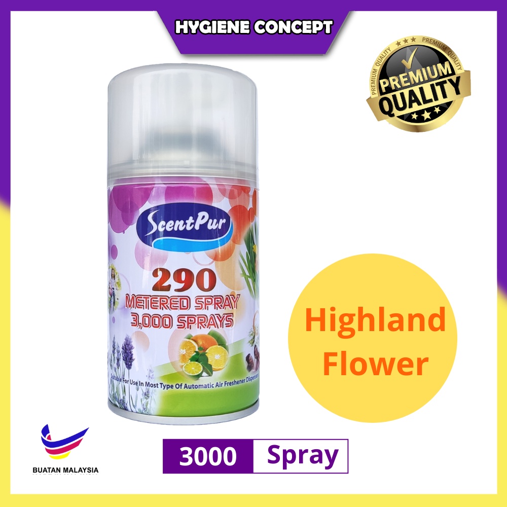 290ml 3000 spray Scent Pur Metered Spray Short Can/ Air Freshener Refill / Air Perfume / Pewangi ...