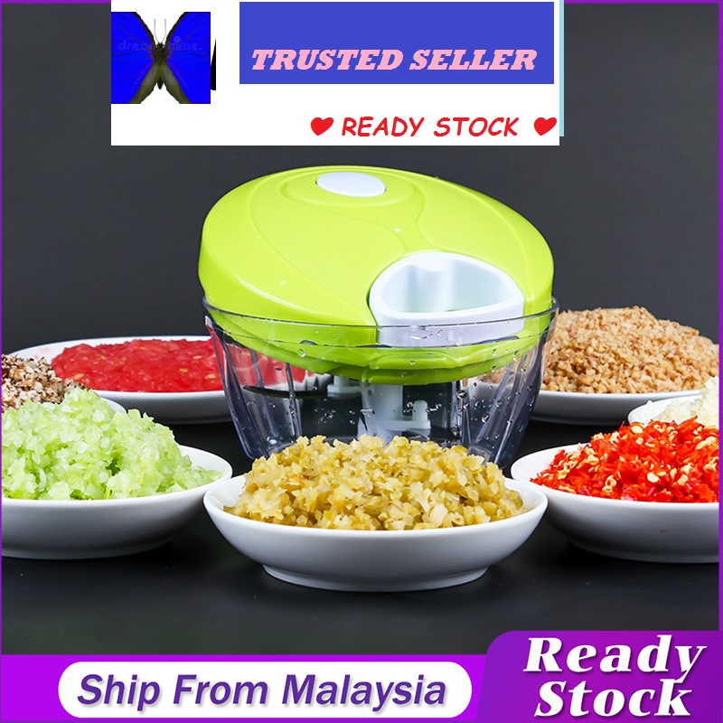 Speedy Chopper Garlic Cutter Shredder Manual Meat Grinder | Shopee Malaysia