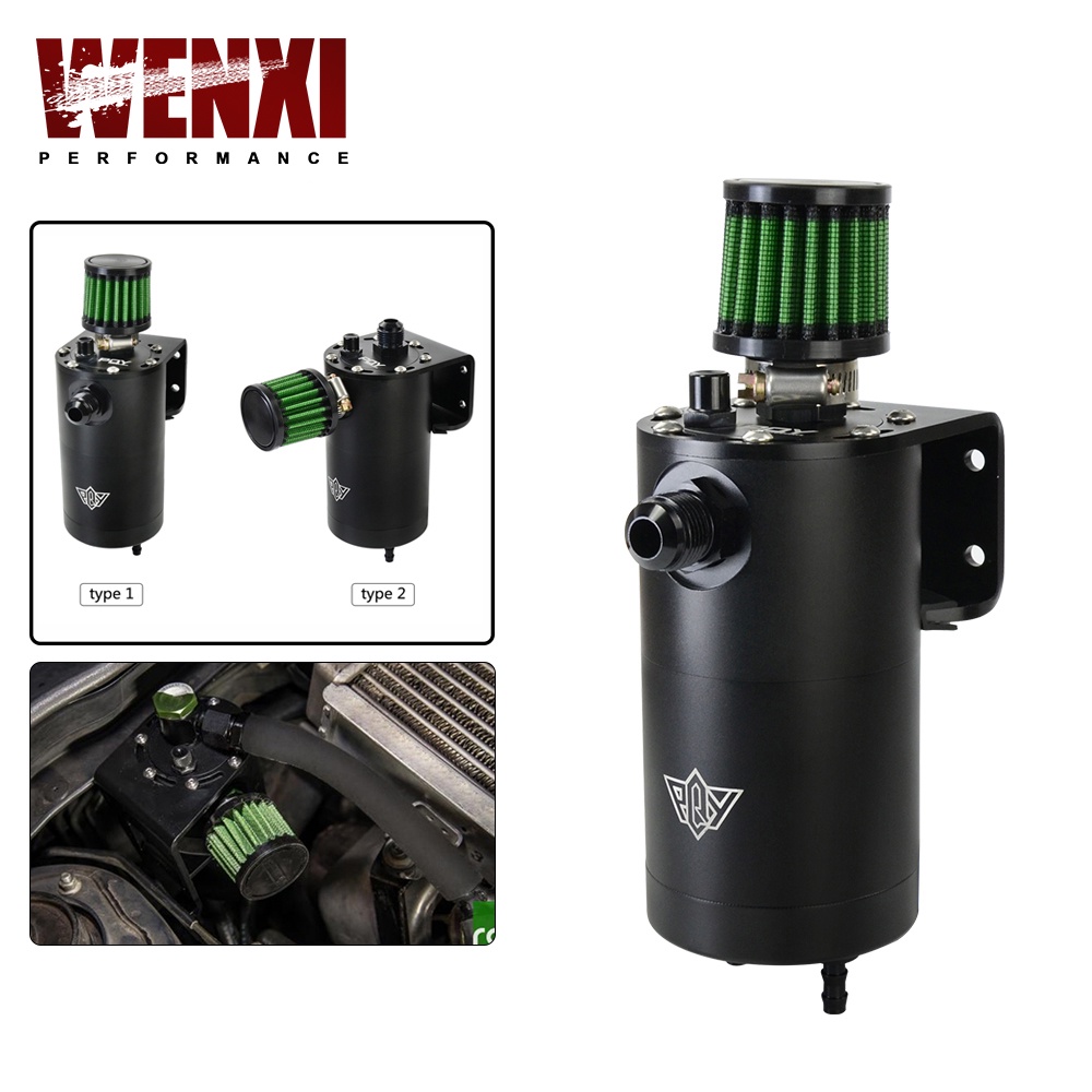 Universal Air Oil Separator Catch Can Return Diesel and Petrol Engine ...