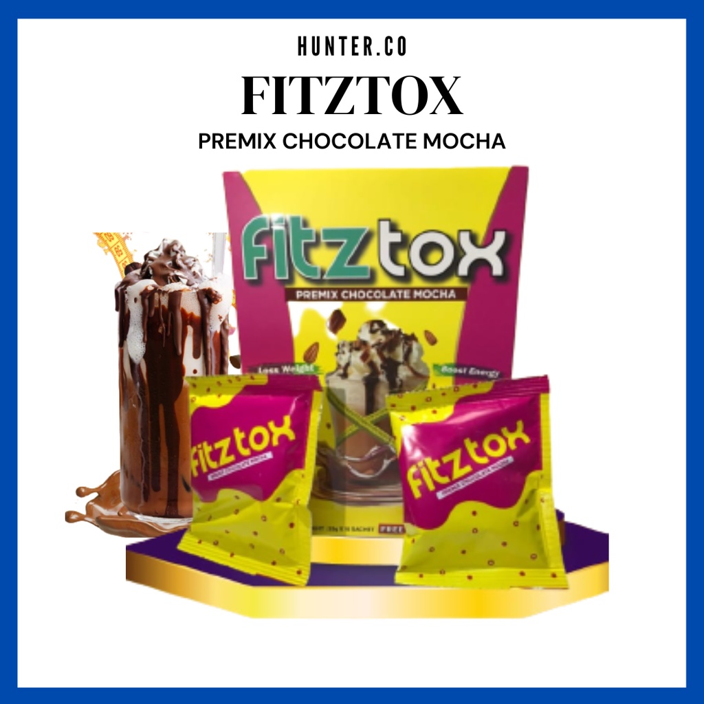 FITZTOX Premix Chocolate Mocha Fitztox Original HQ Fitztox Mocha ...