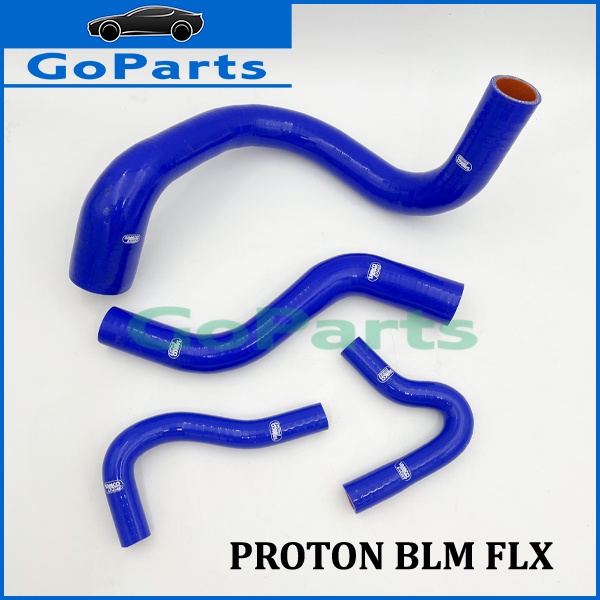 Samco Silicone hose Radiator TOP & BOTTOM & BY PASS HOSE Full Set 4PCS ...