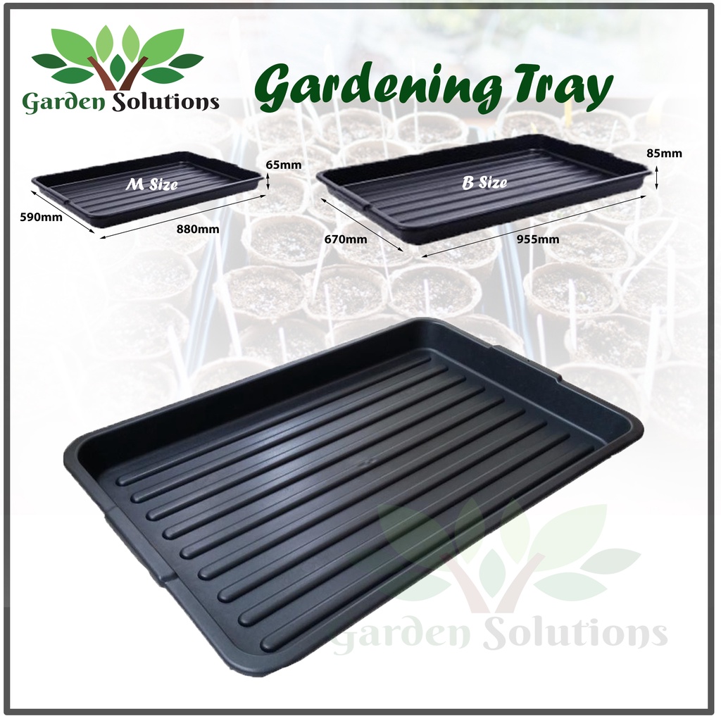 MULTIPURPOSE TRAY/CAR BOOT TRAY PLASTIC/ Gardening Tray | Shopee Malaysia