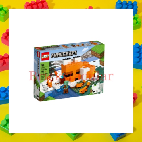 [Brickstacular] LEGO 21178 Minecraft The Fox Lodge | Shopee Malaysia