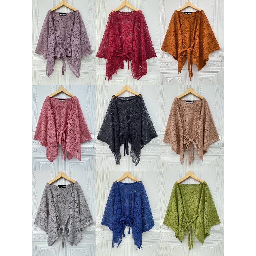PREMIUM ROPE BROCADE CAPE | Shopee Malaysia