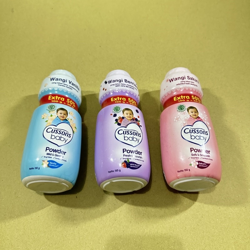 Cussons Baby Powder 130gr (100gr + 30gr) | Shopee Malaysia