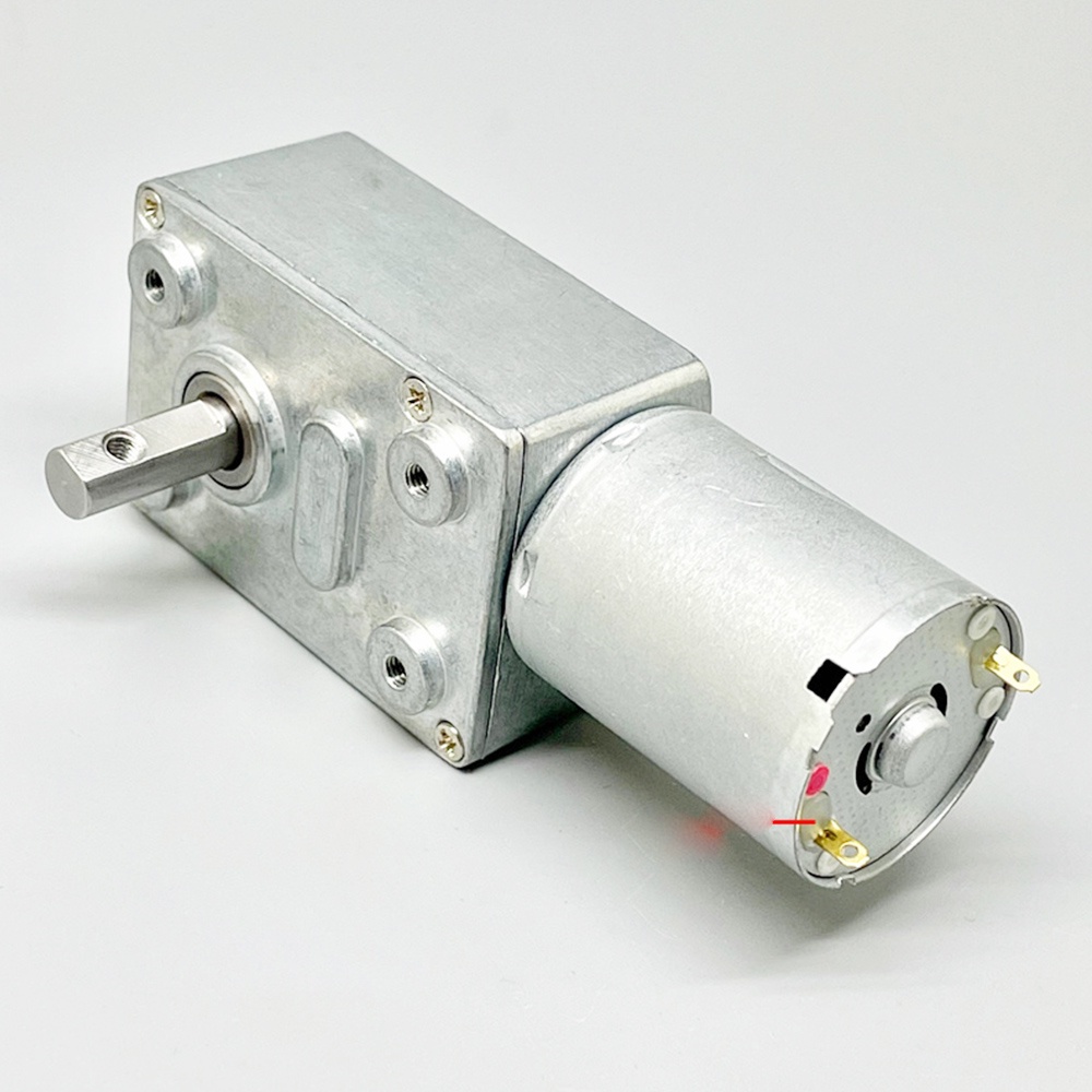 Wholesale 370 High Torque 6-23RPM Low Speed 6V 12V 24V DC Double Output ...