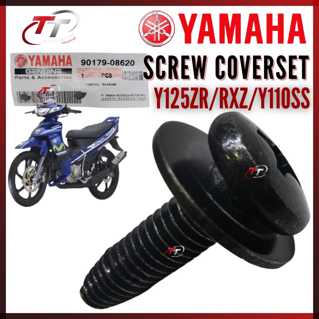 ORIGINAL YAMAHA Screw Washer Skru bunga Skrew Body Cover set Caver ...