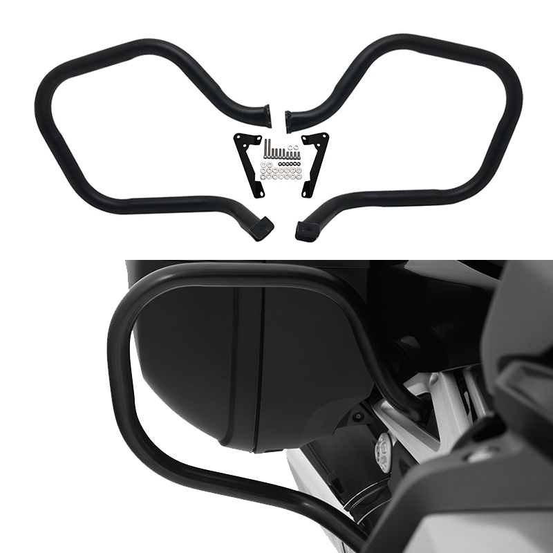 R1250RT Rear Engine Guard Side Saddlebag Crash Bars Bumper Protector ...