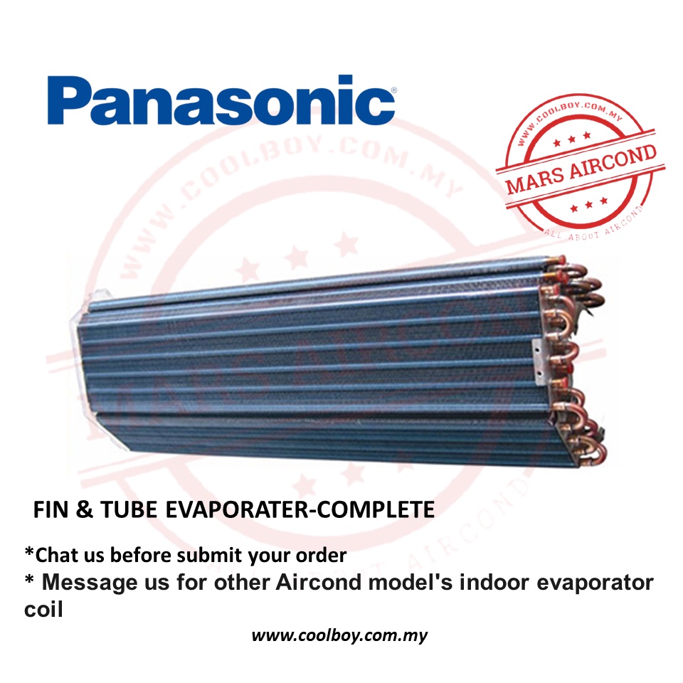 PANASONIC FIN & TUBE EVAPORATER-COMPLETE | Shopee Malaysia