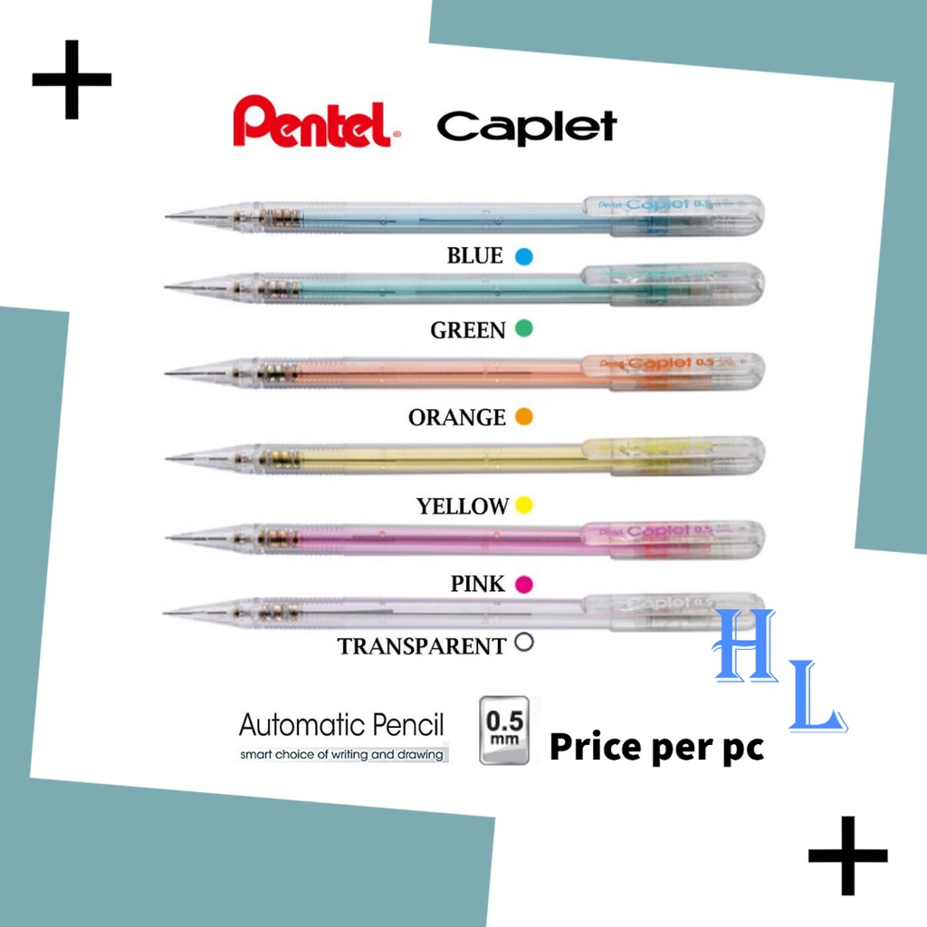 Pentel Caplet 0.5mm Mechanical Pencil A105 | Shopee Malaysia
