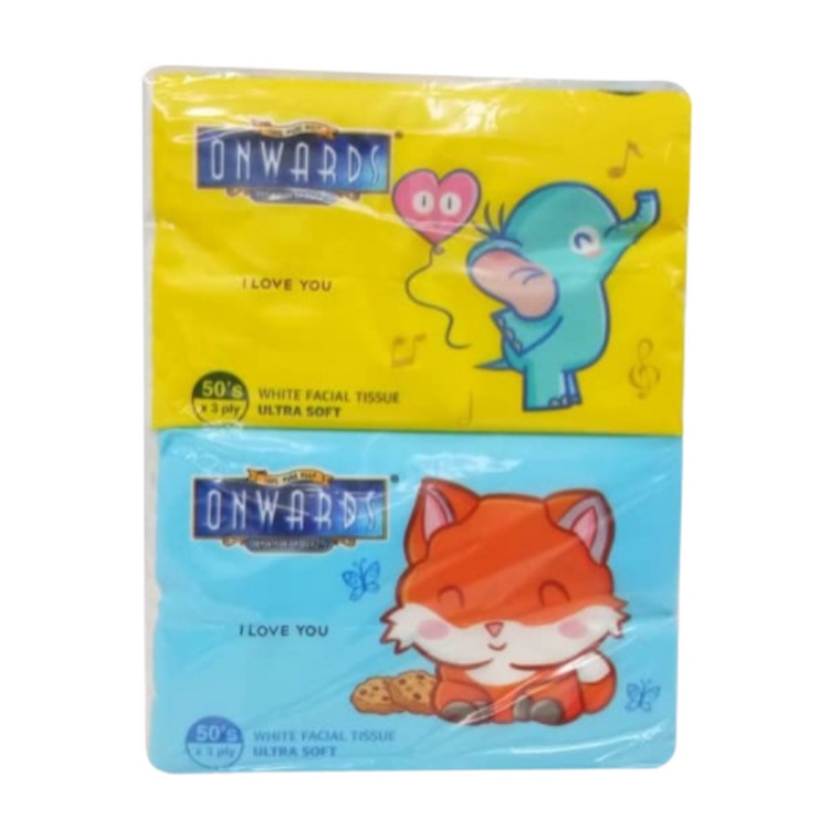 Onwards Ladies Pack 3 Ply Ultra Soft White Facial Tissue 40's x 3 Packs ...