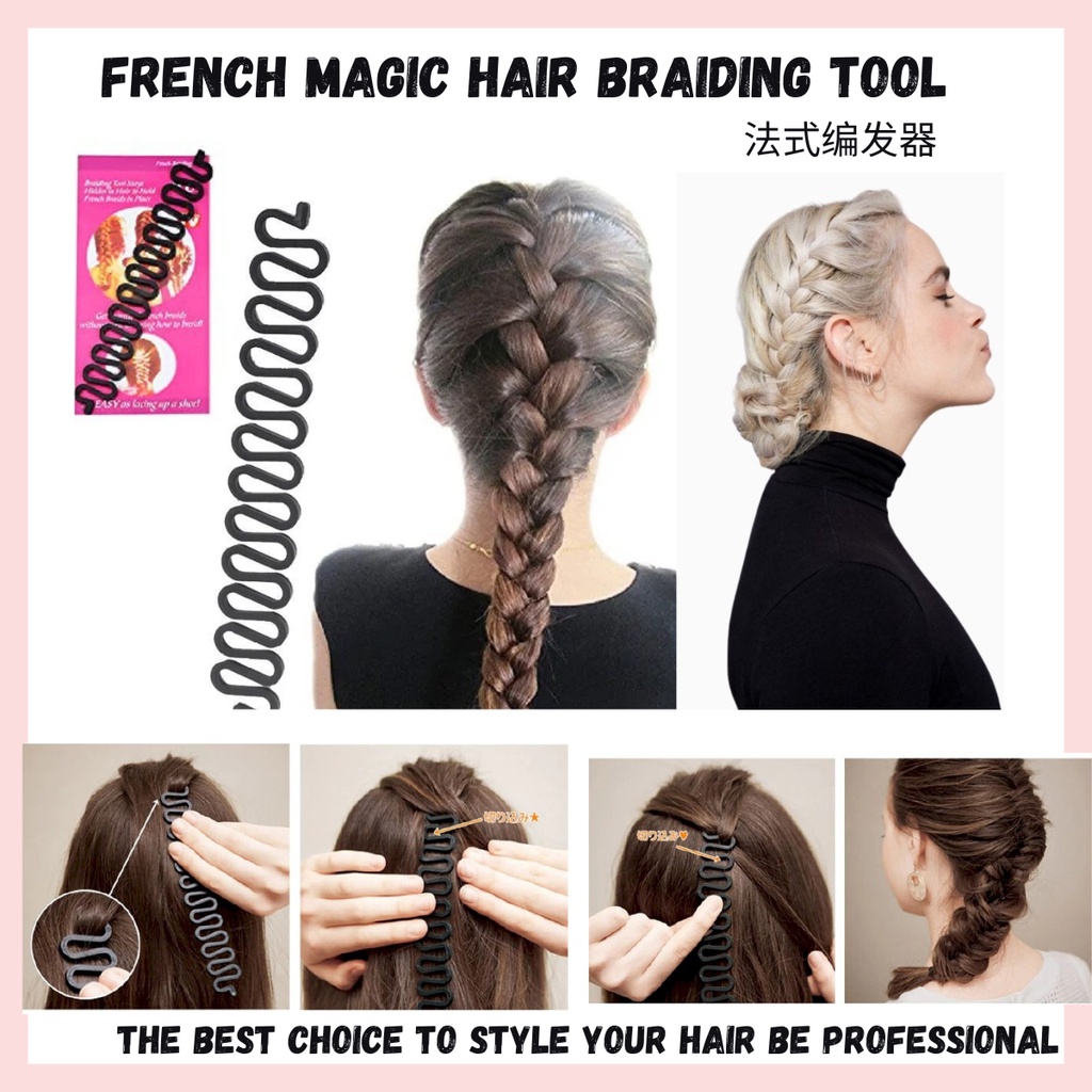 French Braiding Tool Magic Hair Braided Tool | Hair Styling Tools ...