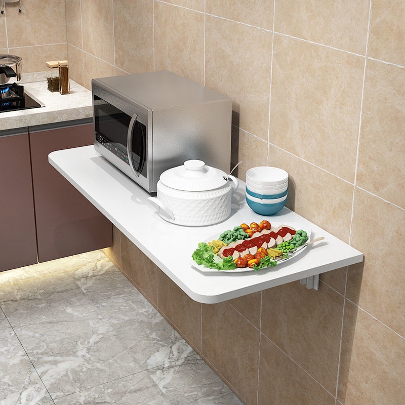 Space-saving Foldable Wall Table / Efficient Study Furniture Living ...