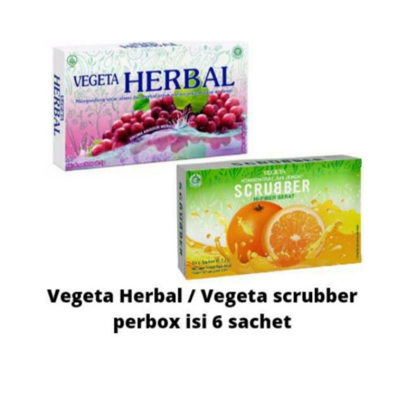 VEGETA HERBAL JERUK & ANGGUR 6SACHET @5GRAM | Shopee Malaysia