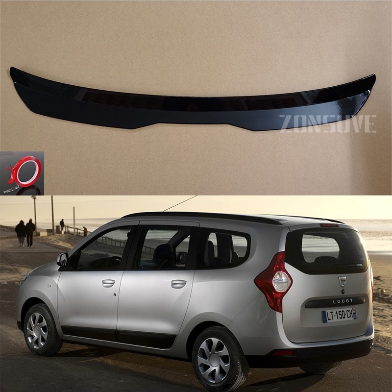 Use For Dacia Lodgy 2013 Year Roof Spoiler Carbon Fiber Look ...