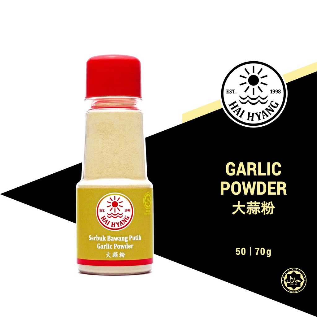 Hai Hyang | Pure Garlic Powder 50g 70g | Serbuk Bawang Putih Asli Halal ...