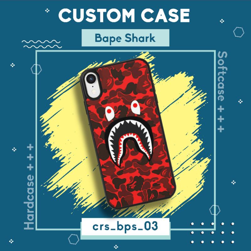 Bape Shark (CUSTOM CASE) | Shopee Malaysia