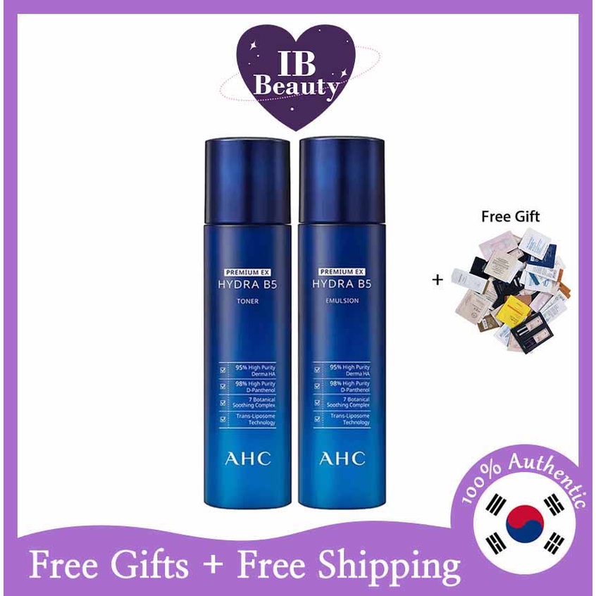 [AHC] Premium EX Hydra B5 Toner/Emulsion 140ml | Shopee Malaysia