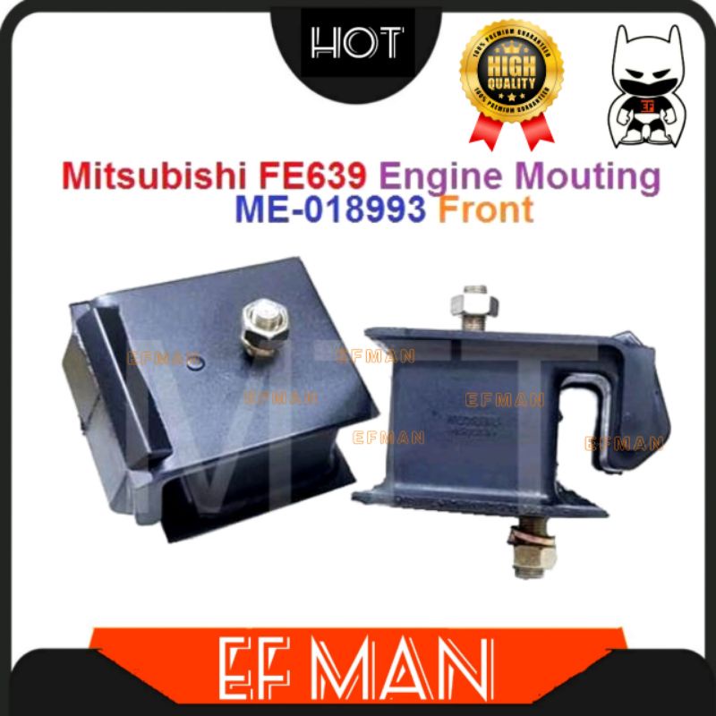 MITSUBISHI CANTER FE639 FRONT ENGINE MOUNTING LEFT RIGHT 3TON ME018993 ...