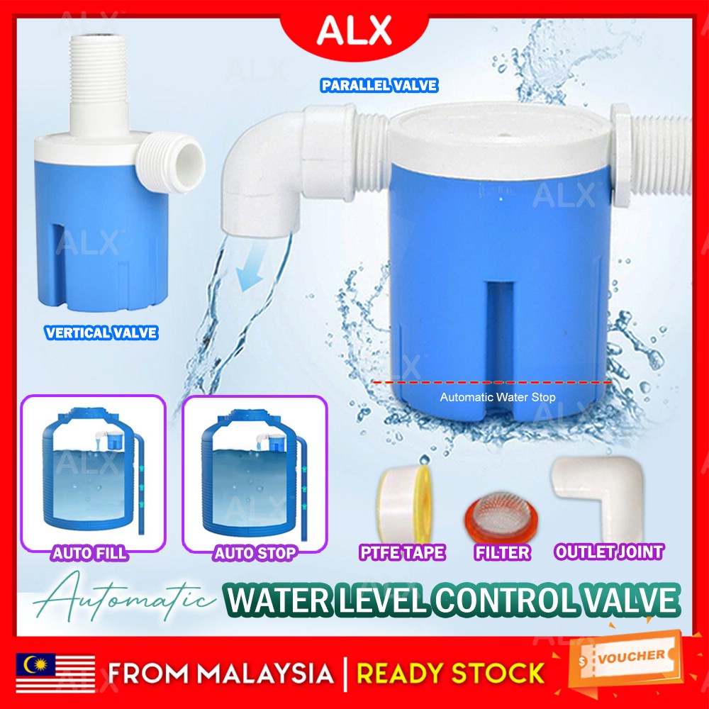 ALX Automatic Water Level Control Valve G1/2 G3/4 Floating Valve Water ...
