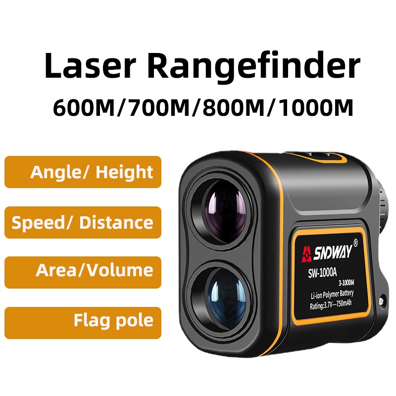 SNDWAY Laser Rangefinder 600M for hunting Golf Range Finder | Shopee Malaysia