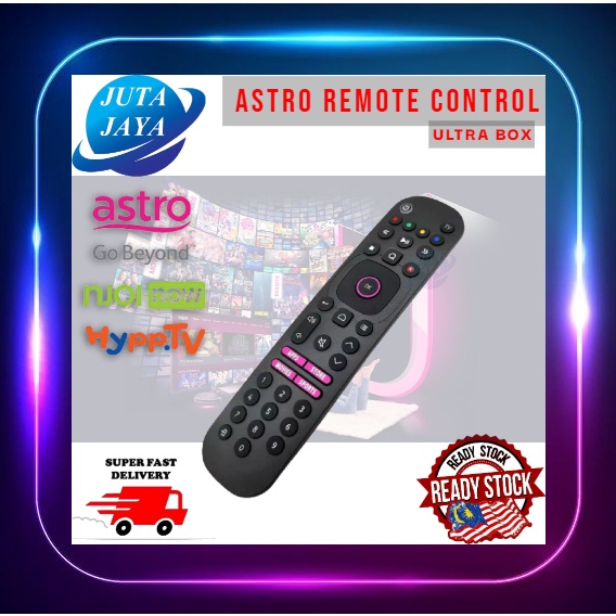 ASTR0 Ultra Box + TV HYPP TV NETFLIX MYTV NJOI PVR 15 in 1 Universal ...