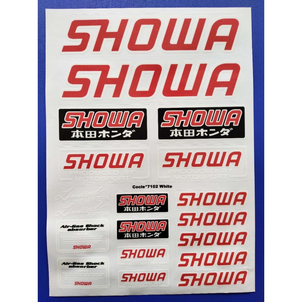 Sticker SHOWA Sticker Decal Motor&Car Waterproof*7102 | Shopee Malaysia