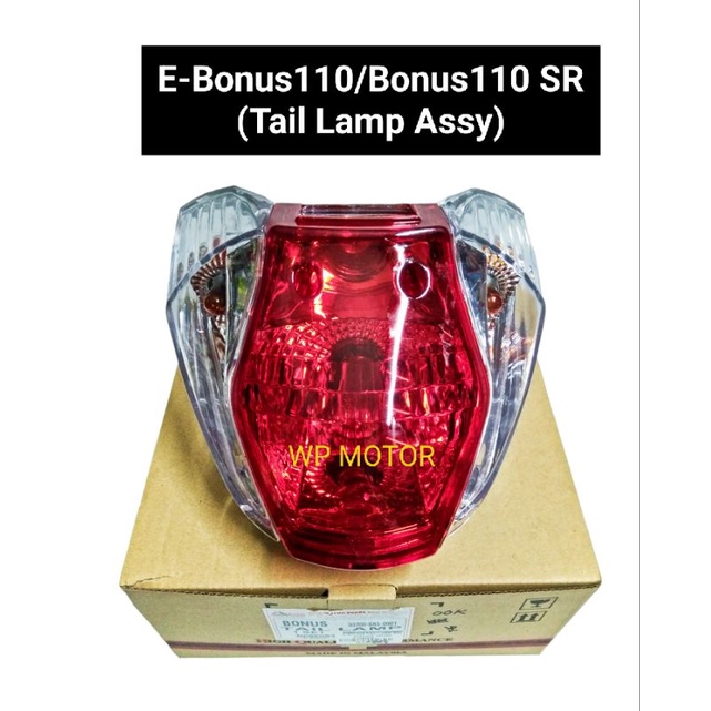 SYM E-Bonus110/E Bonus 110/Bonus110SR Tail Lamp Assy/Lampu Belakang ...