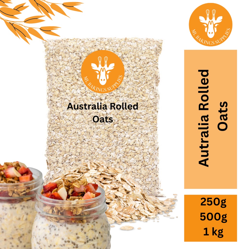 [READY STOCK] Australian Rolled Oats 250g/500g/1kg | Shopee Malaysia
