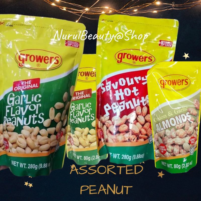 Growers Peanut 💯% Original Philippines | Shopee Malaysia