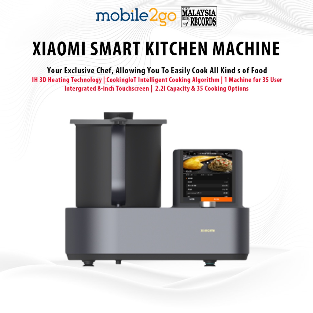Xiaomi Multifunctional Smart Cooking Robot Machine (CookingIoT ...