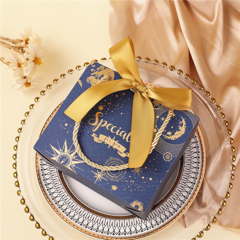 GIFTHUB | ROXEL BIG VIP Ribbon Bag Box With String Doorgift Kahwin ...