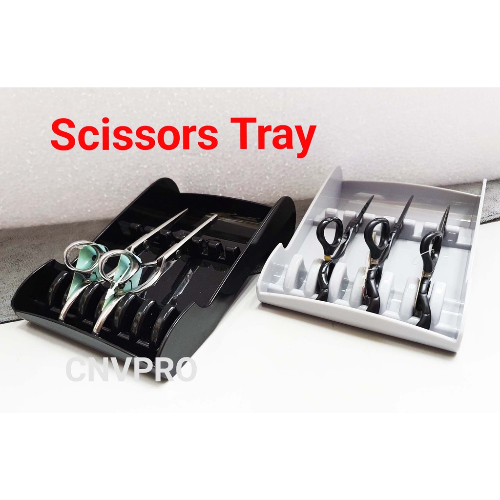 9016 Anti-slip Hair Scissors Hair Cutting Scissors Tray Holder (Black ...