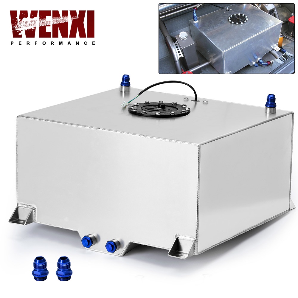 60L Aluminium Fuel Surge Tank With Sensor Fuel Cell 60L With Cap Foam ...