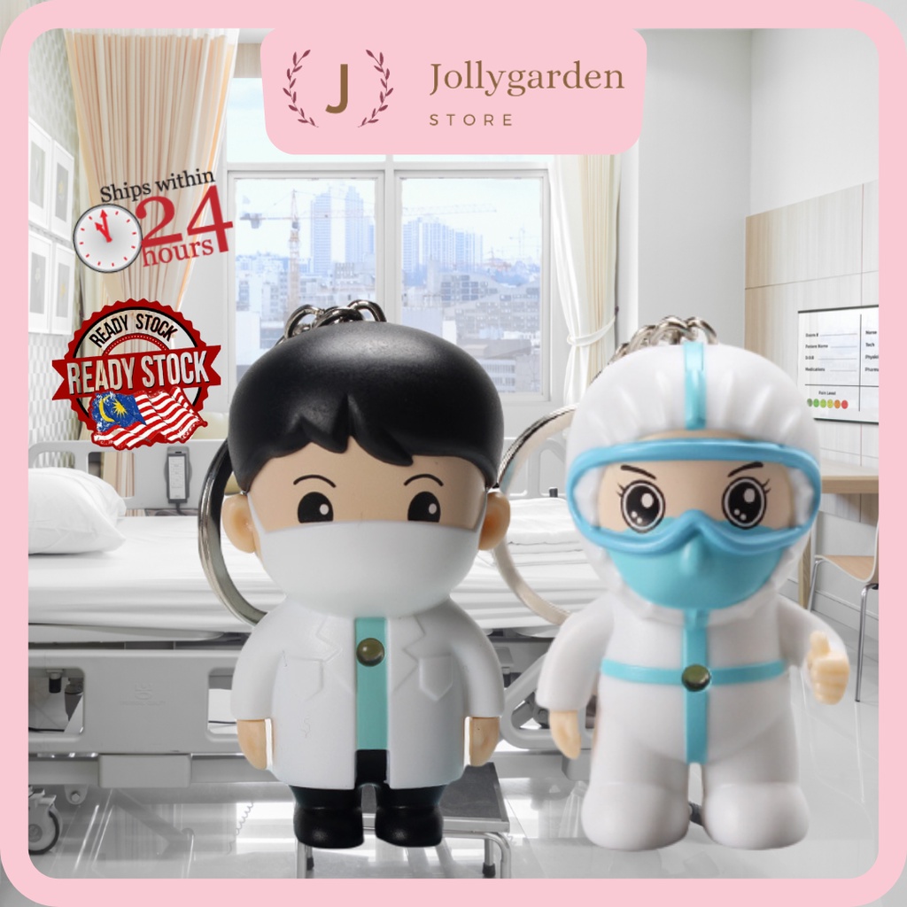 🔥Ready Stock🔥Doctor Frontliner Key Chain Pendant Of Pandemic Victory ...