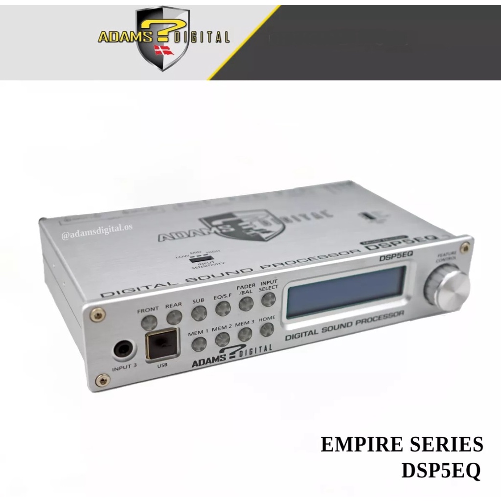Adams Digital Digital Dsp Sound Processor DSP5EQ (EMPIRE Series) | Shopee Malaysia