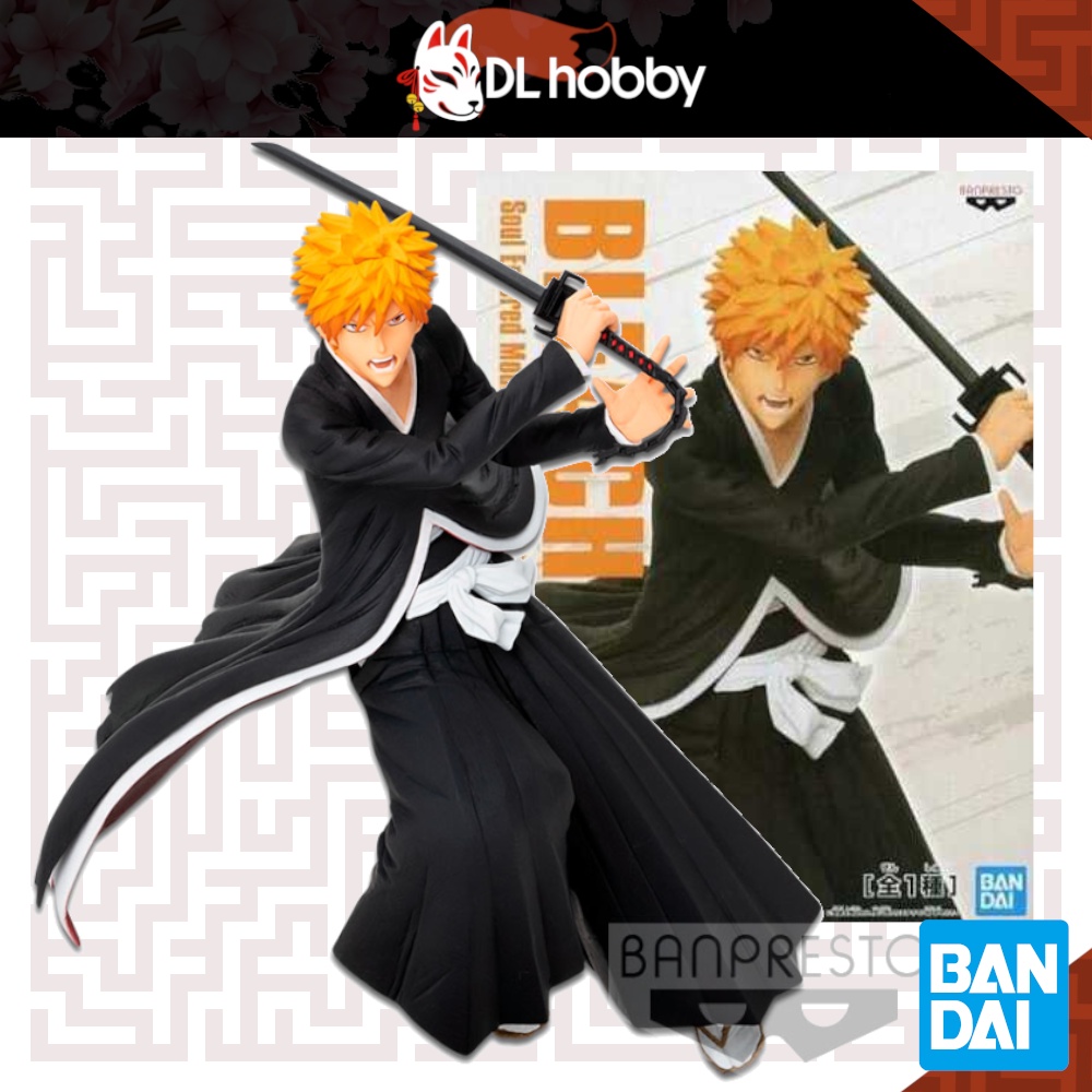 Bleach Ichigo Striking Pose Official Bandai Banpresto | Shopee Malaysia