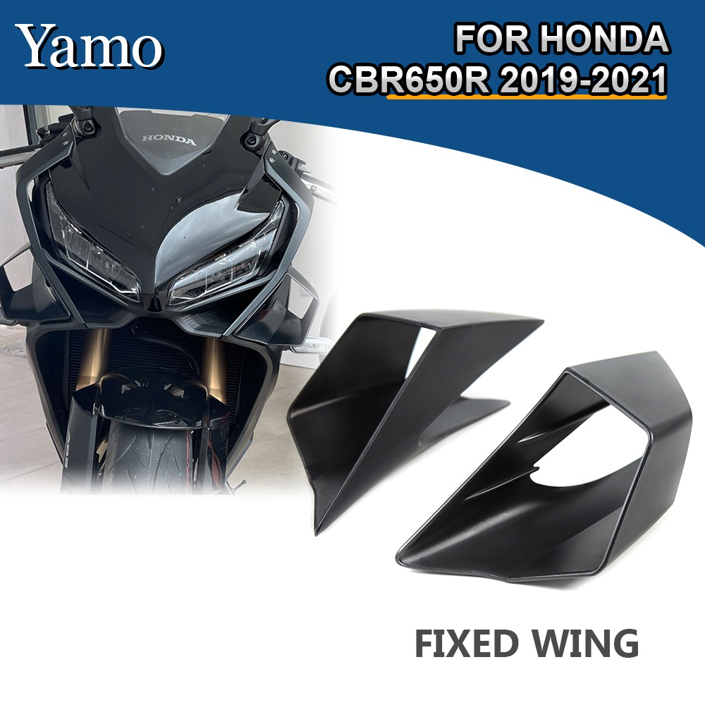 For Honda CBR650R 2019-2024 Fairing Winglets Fin Trim Cover Motorcycle ...