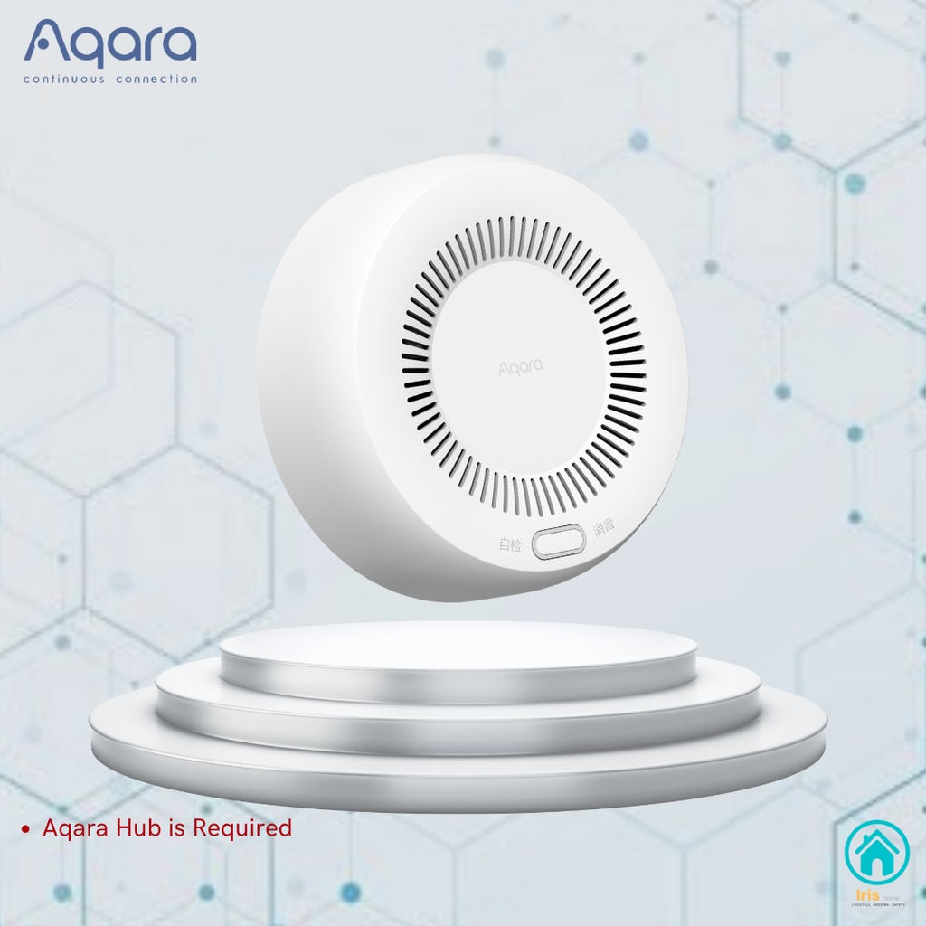 Aqara Smart Gas Detector Fire Alarm Monitor Sound Alert Home Security ...