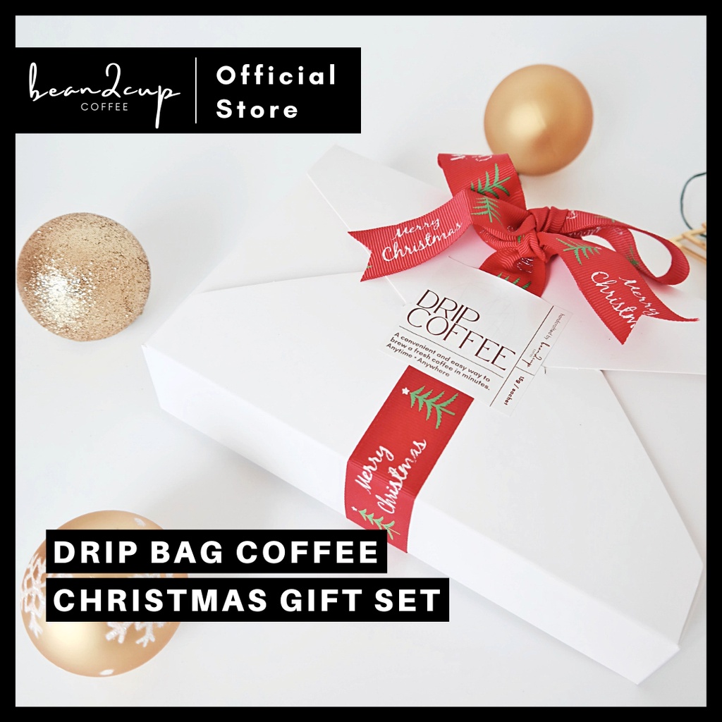 bean2cup's Christmas Gift Set - Specialty Drip Bag Coffee Bundle (5 ...